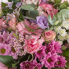 Florist's Choice Basket - Funeral Flowers Worthing